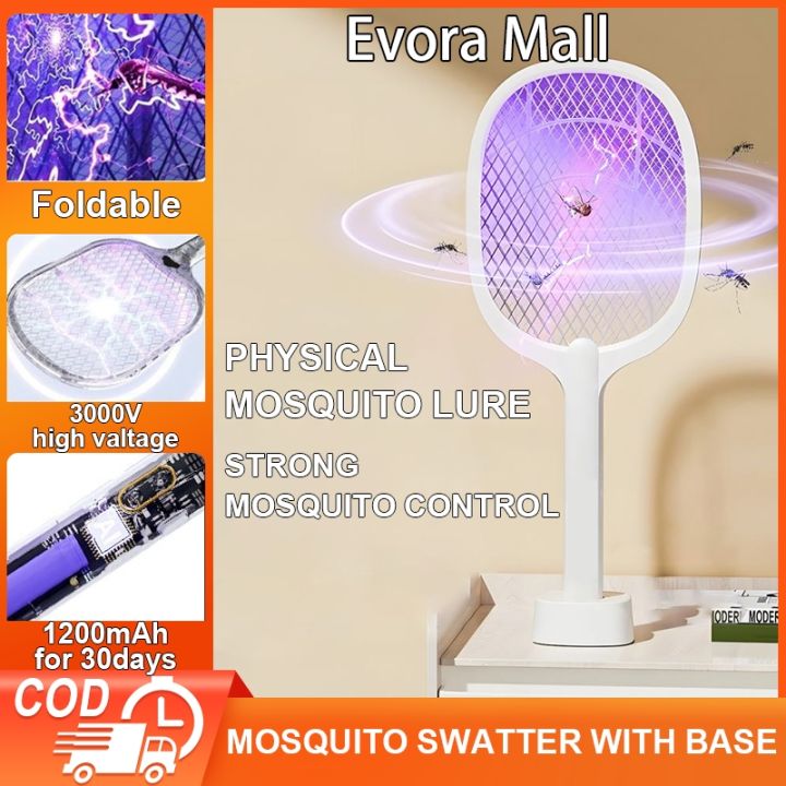 Evora Premium Rechargeable Mosquito Killer Racket Electric Mosquito ...