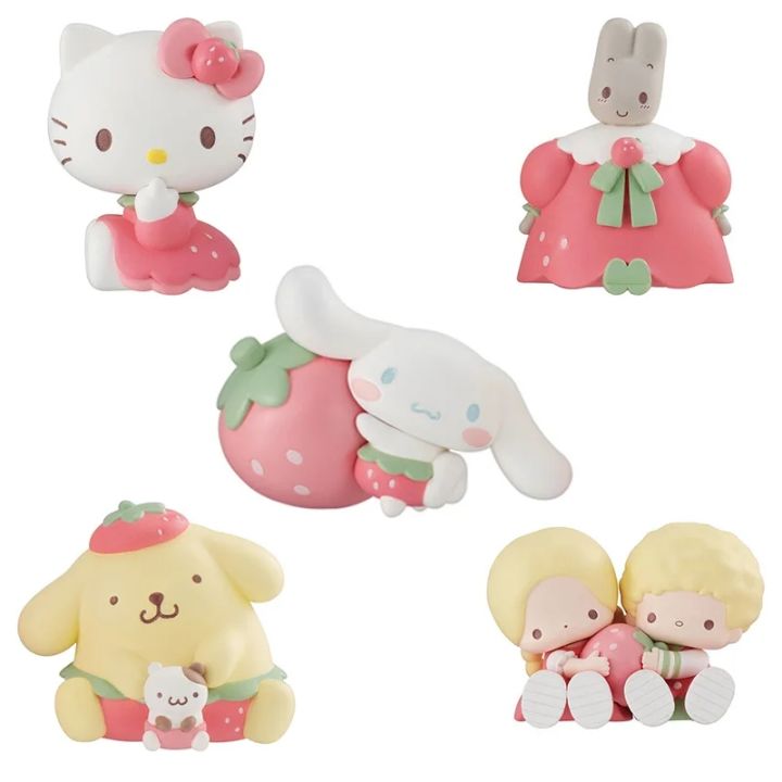 Sanrio ไข่บิดลายสตรอเบอร์รี่,Pom Pom Purin ดาวแฝดเล็กๆน้อยๆมาร์รอนครีม ...