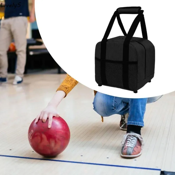 LIVELYS With Padded Bowling Ball Bag Storage Bag Shockfroof Bowling ...