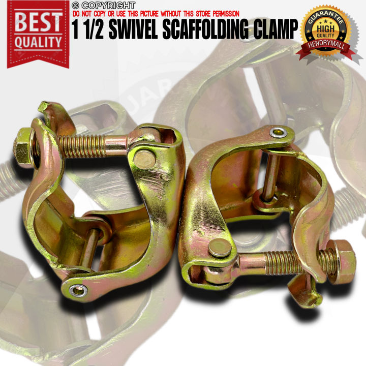 1 1/2 SWIVEL CLAMP SCAFFOLDING HEAVY DUTY | Lazada PH