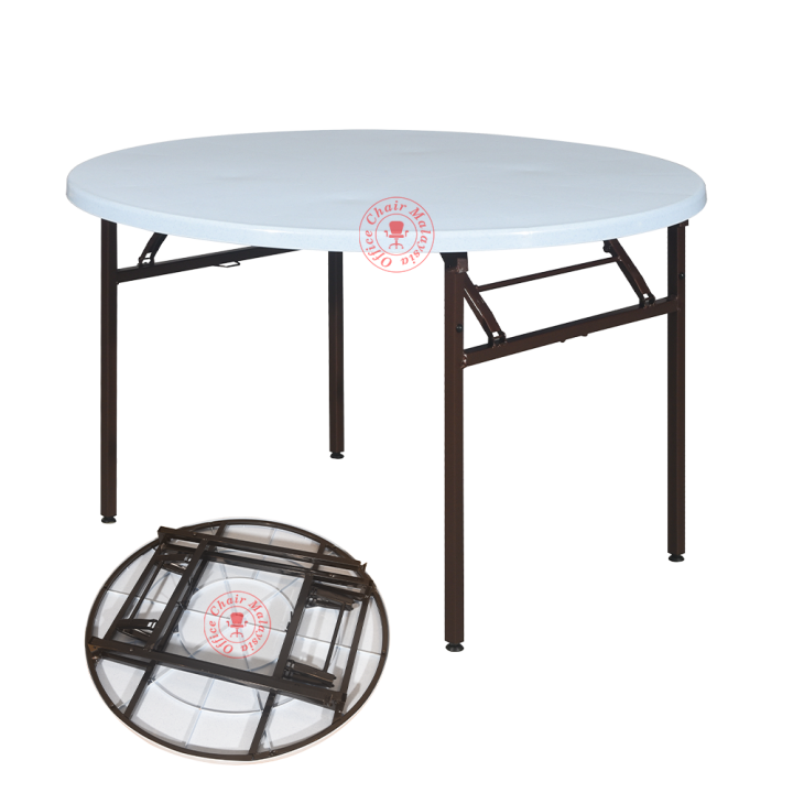 Round Banquet Table / PVC Round Foldable Table / Plastic Folding Table ... Round Banquet Table / PVC Round Foldable Table / Plastic Folding Table ...