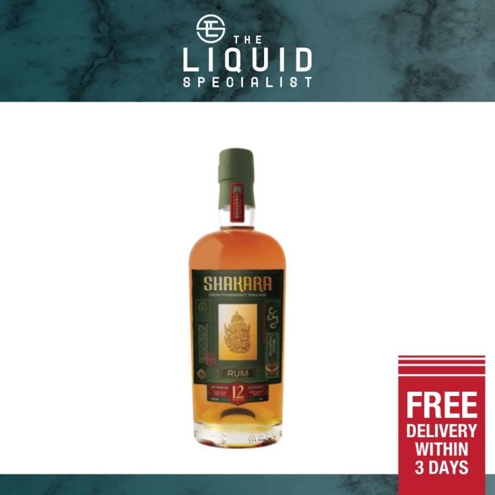 Shakara 12 Year Old Rum – 70cl | Lazada Singapore
