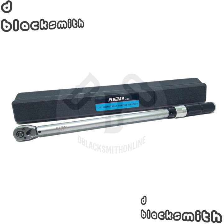 Original Flyman 3/4" Adjustable Torque Wrench 100-500Nm Calibration ...
