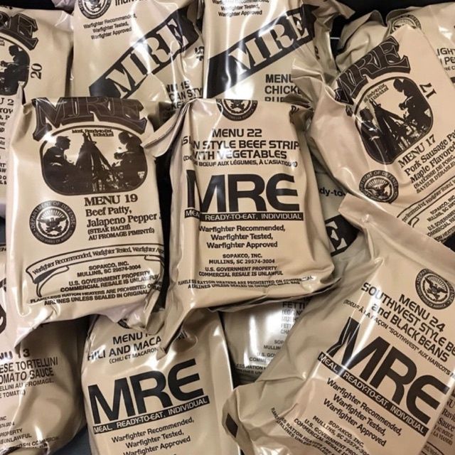 Khẩu phần ăn của quân đội Mỹ ( MRE ) gồm 24 menu đa dạng | Lazada.vn