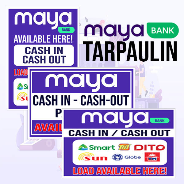 Maya Cash in Cash Out Tarpaulin Design | Lazada PH Maya Cash in Cash Out Tarpaulin Design | Lazada PH