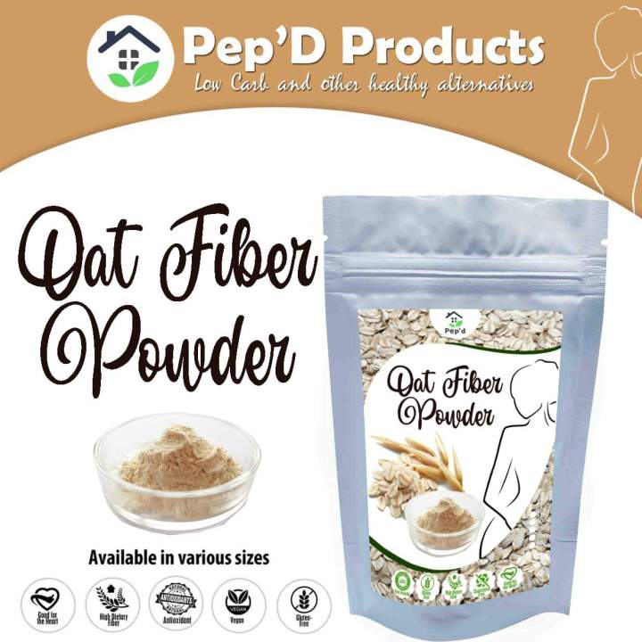 Oat Fiber Powder (50g/100g/250g/500g/1kg) - Insoluble fiber from oat ...