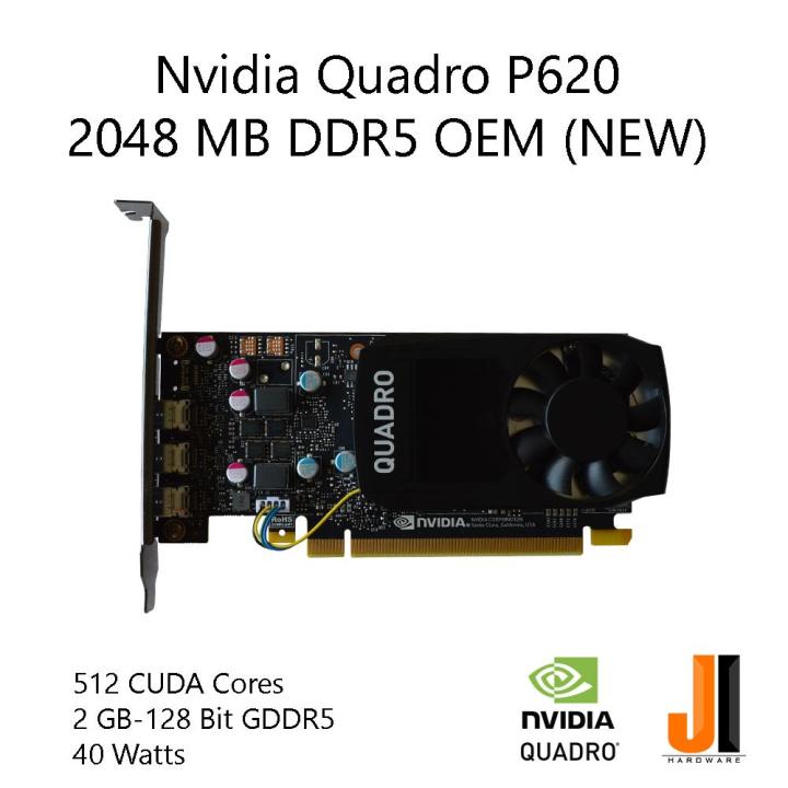 Nvidia Quadro P620 2GB DDR5 OEM (ของใหม่มือ 1 ) | Lazada.co.th