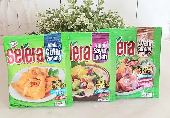 Kobe Selera Bumbu Instan Ayam goreng Lengkuas/Sayur Lode/Gulai Padang ...
