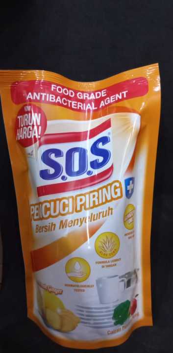 SOS CAIRAN PENCUCI PIRING LEMON FRESH GINGER 650ML | Lazada Indonesia