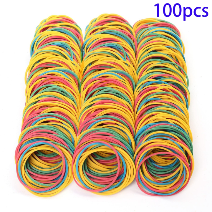 Rubber Band / Goma / Lastiko Rubber Bands Assorted Color Goma 100g ...
