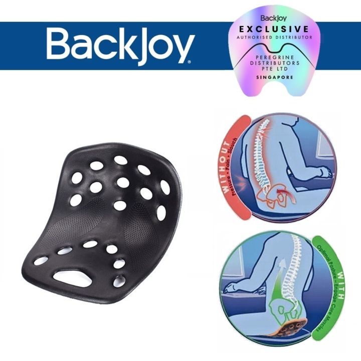 [BACKJOY] SitSmart Posture Plus - Black NOW $50 UP $70.90 | Lazada Singapore