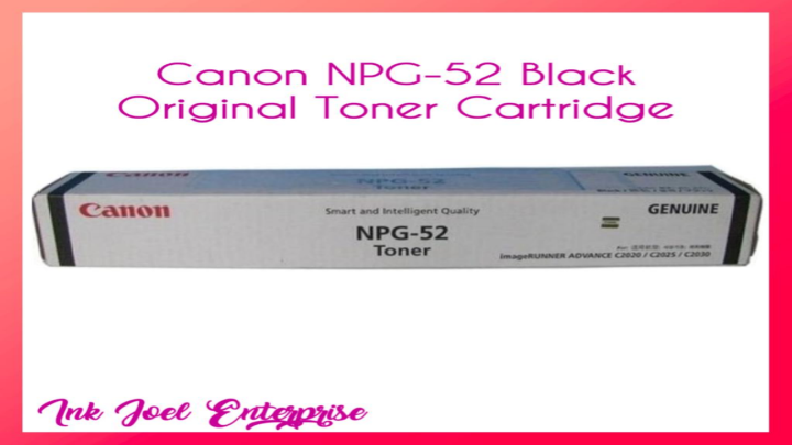 Canon NPG-52 Black Original Toner Cartridge | Lazada PH