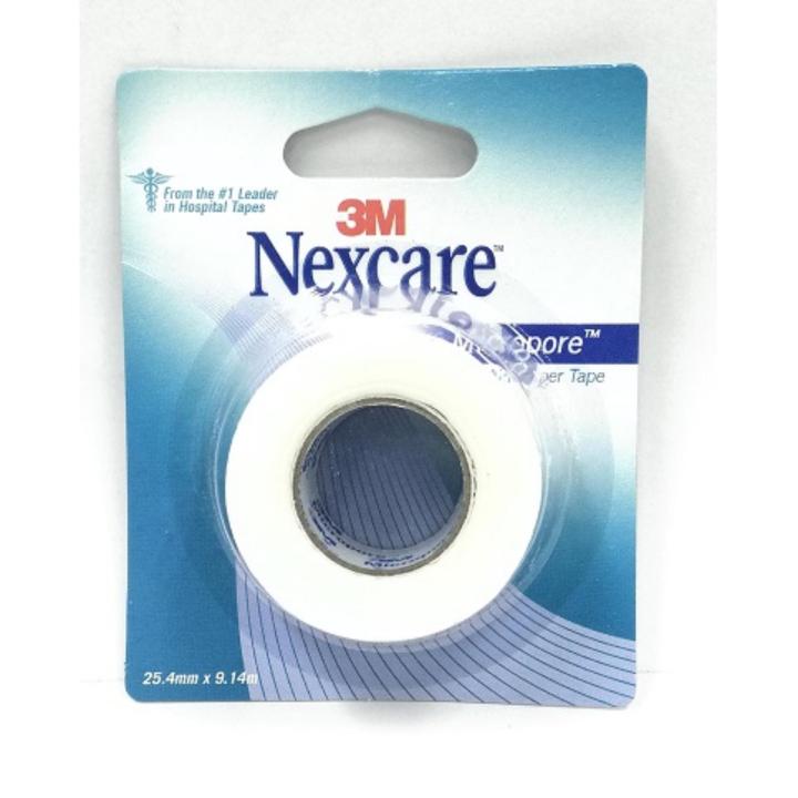 3M Nexcare Micropore First Aid Paper Tape 25.4mm x 9.14m | Lazada PH