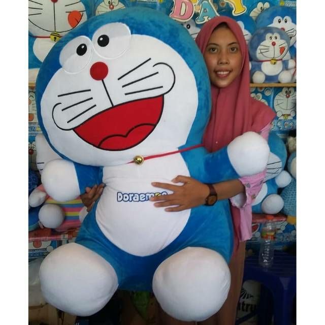 Boneka DORAEMON SUPER JUMBO / boneka besar jumbo/boneka murah | Lazada ...
