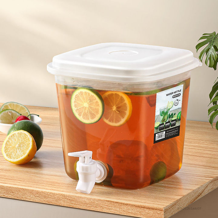 5 liter plastic bucket for fruit tea wine fermentation leak-proof ...