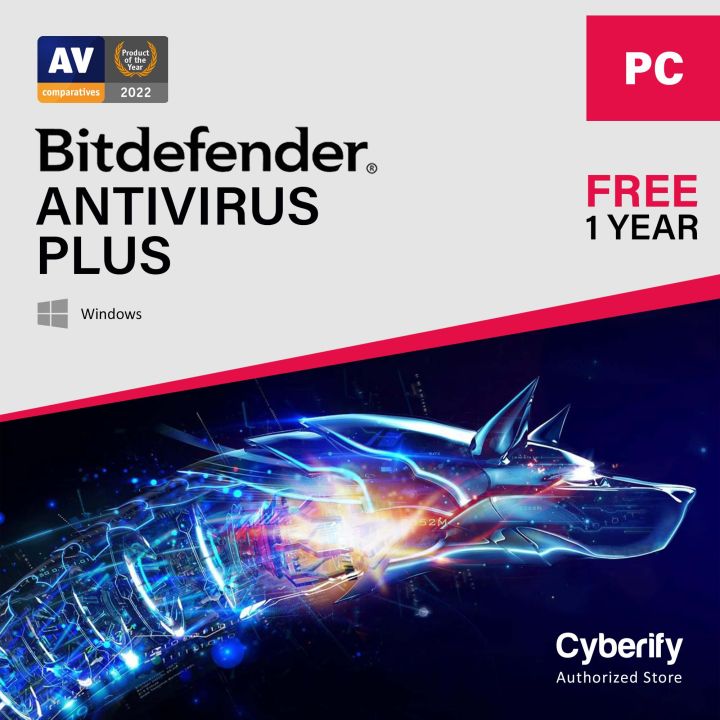 Bitdefender Antivirus Plus 2025 2 Years 1 Device Free-1 Year for ...