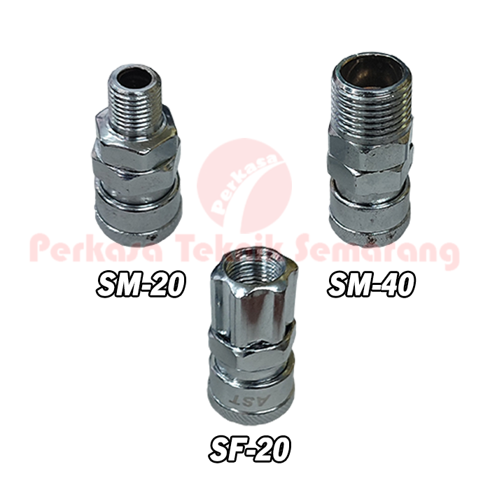 Sambungan Selang Angin Kompresor AST Quick Coupler Compressor | Lazada ...