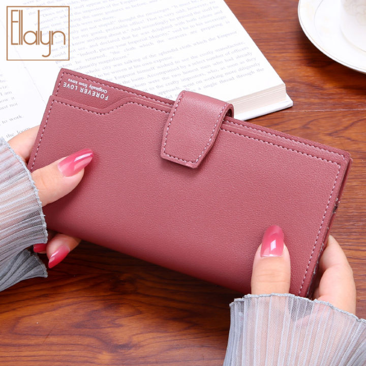 Ellalyn-กระเป๋าสตางค์ผู้หญิง กระเป๋าแฟชั่น เรียบเท่ห์ดูดี รุ่น LN-D26B ...