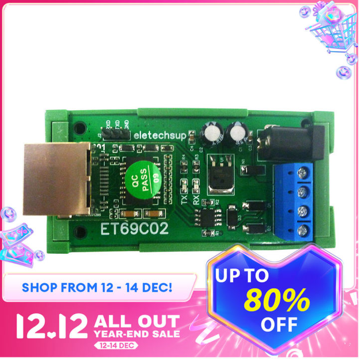 Rs485 Modbus Rtu Tcp To Ethernet Network Udp Tcp Client Server Mqtt Converter Serial Port Server