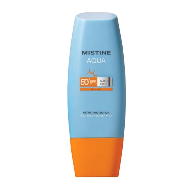Mistine Aqua Base Ultra Protection Matte Light Facial Sunscreen Pro ...