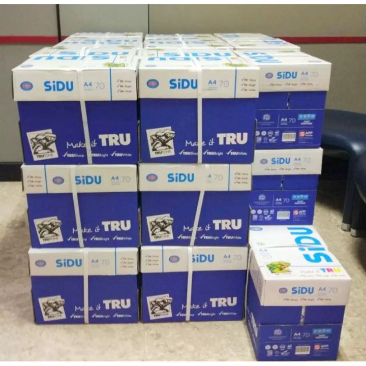Grab Gojek Only Kertas Hvs Fotocopy F4 Folio Dan A4 75 Gram Sidu 1 Dus Isi 5 Rim Lazada