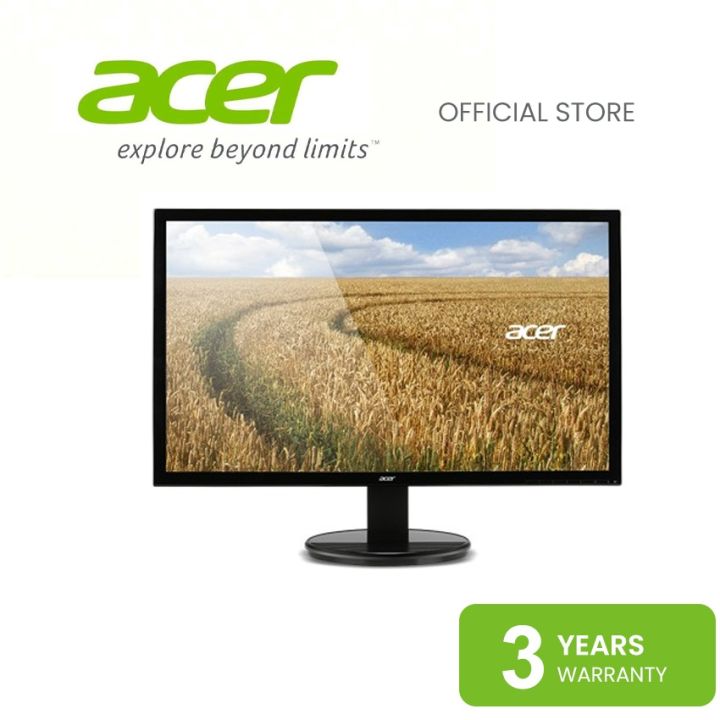 Acer K202Q bi 19.5" TN 75Hz VGA/HDMI Monitor 19.5" Monitor | Acer ...