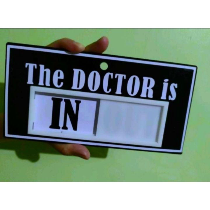 2024 The Doctor is INOUT signage | Lazada PH