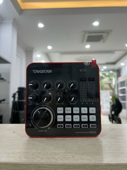 Sound card Takstar MX1 Pro Thu Âm, Livestream ,Hỗ Trợ Bluetooth , 8 ...