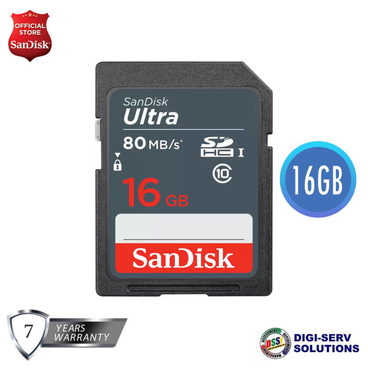 Sandisk Ultra SD card ~ 16GB (SDSDUNS) | Lazada PH