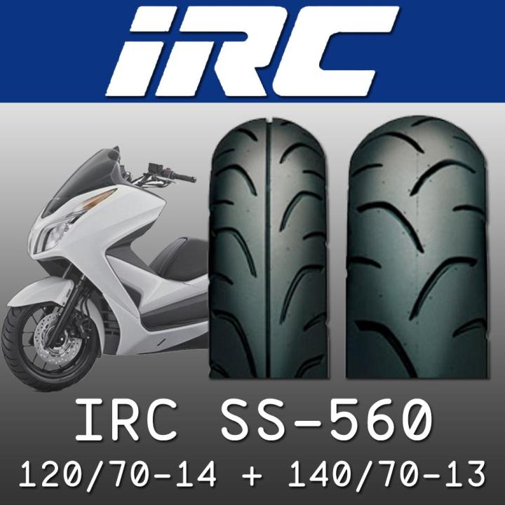 IRC SS-560 ตรงรุ่น Honda Forza 300 [ยางหน้า 120/70-14] [ยางหลัง 140/70 ...
