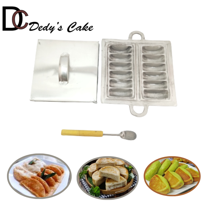 Cetakan Kue Rangin / Kue pukis Mini / Kue Pancong Isi 12 Lubang ...