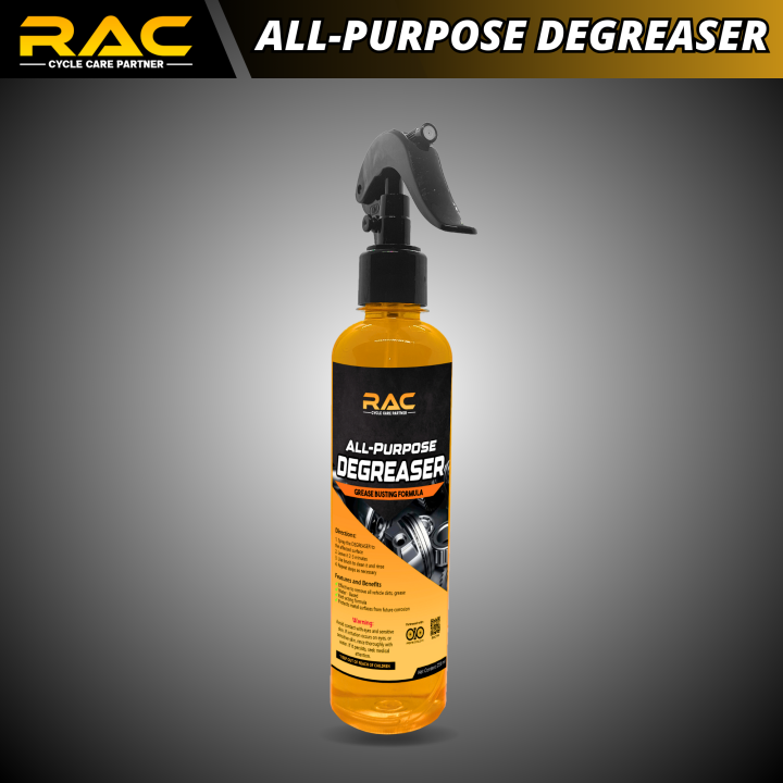 RAC Bike/Motorcycle 250ml All Purpose Degreaser Trigger Spray | Lazada PH