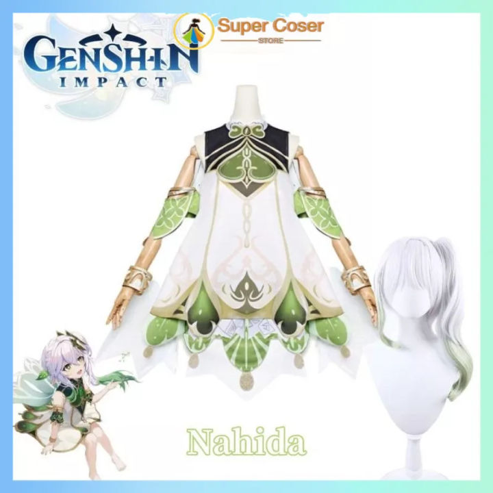 Genshin Impact Nahida Cosplay costume Anime Nahida Cosplay | Lazada PH