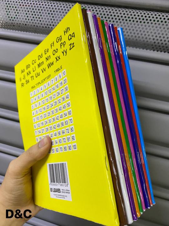 THAT'S BOY KID'S WRITING NOTEBOOK 10PCS SET WITH ALPHABET AND ...