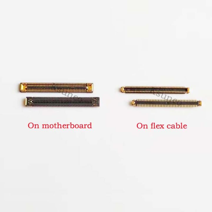 จอแสดงผล LCD FPC Connector Port Plug สำหรับ Samsung Galaxy A12 A125 ...