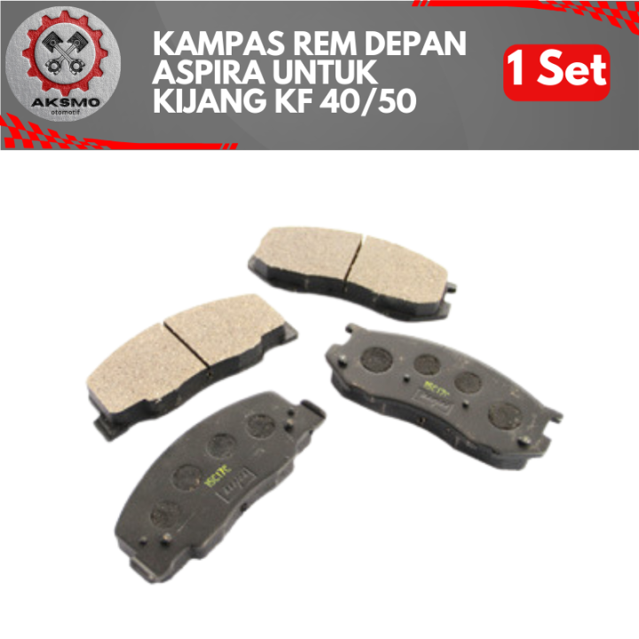 Kampas rem depan Aspira untuk Kijang Krista / Diesel / EFI W/Sensor ...