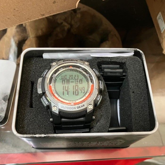 EIGER JAM TANGAN MERCURY ABC WATCH 1.0 - BLACK | Lazada Indonesia