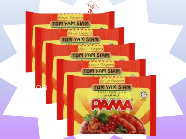 PAMA Instant Bihun Tom Yam 55g x 5s Huat Tiong | Lazada