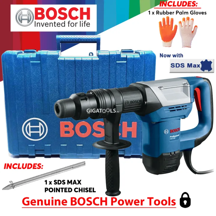 Bosch Professional GSH 5 HX SDS MAX Demolition Hammer / Chipping Gun ...