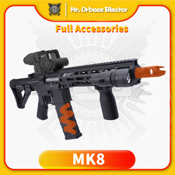 Full Accessories BoHan MK8 Metal Gear High End Gel Blasters With ...