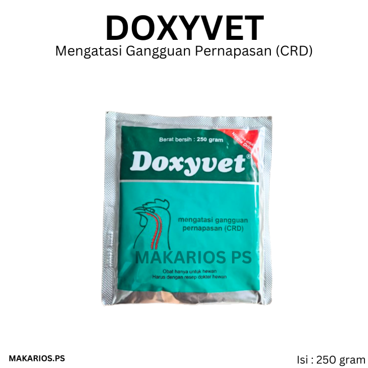 Doxyvet 250 gram Obat Ayam Antibiotik untuk Mengatasi Gangguan ...