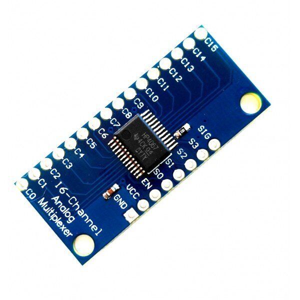 16-Channel Analog/Digital MUX Breakout CD74HC4067 โมดูล Multiplexer ...