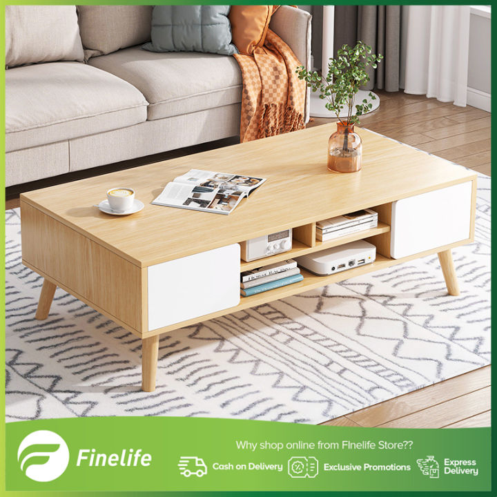 Finelife Coffee table simple and luxurious tea table mini multi ...