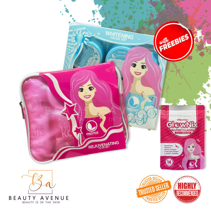 PRESTIGE REJUVENATING SET AND MAINTENANCE SET WITH FREE GLOWNIX | Lazada PH