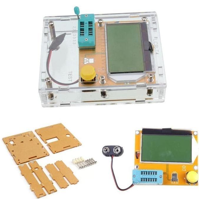 Esr Meter Digital Transistor Tester Digital Dengan Casing Acrylic ...