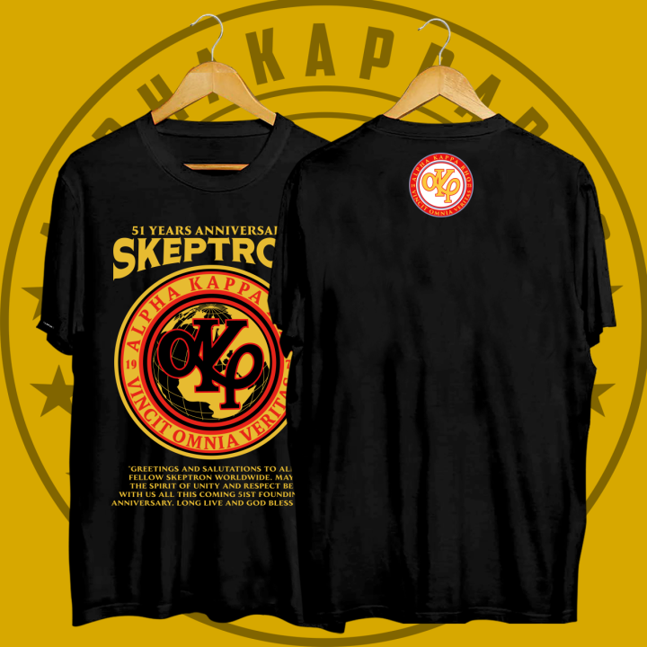 AKRHO CLOTHING Alpha Kappa Rho SKEPTRON 51st AKP 51th Fraternity T ...