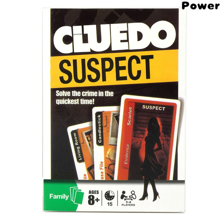 [Hot]Cluedo Suspect Card Game All The Fun Of Clue Clue Do Suspect ...