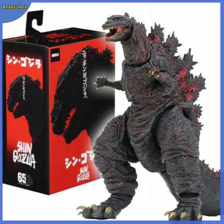 NECA Monster King 2016 ver Shin Godzilla PVC Godzilla Red Lotus Action ...