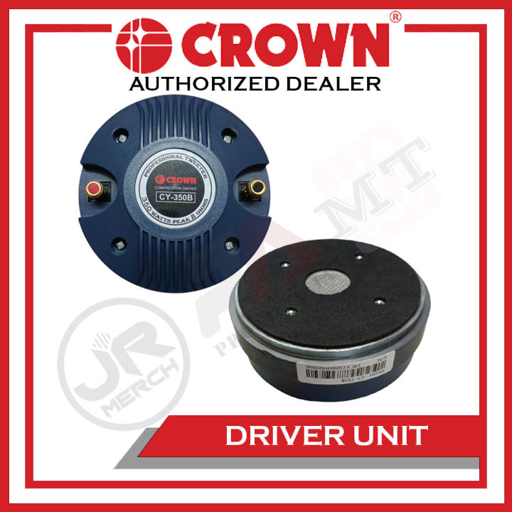 Crown CY-350B Bolt-On 8 ohms 350 watts Compression Driver Unit 44.4mm ...