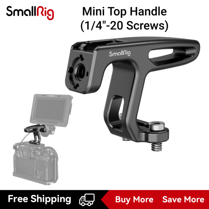 SmallRig Mini Top Handle for Light-weight Cameras (1/4”-20 Screws ...